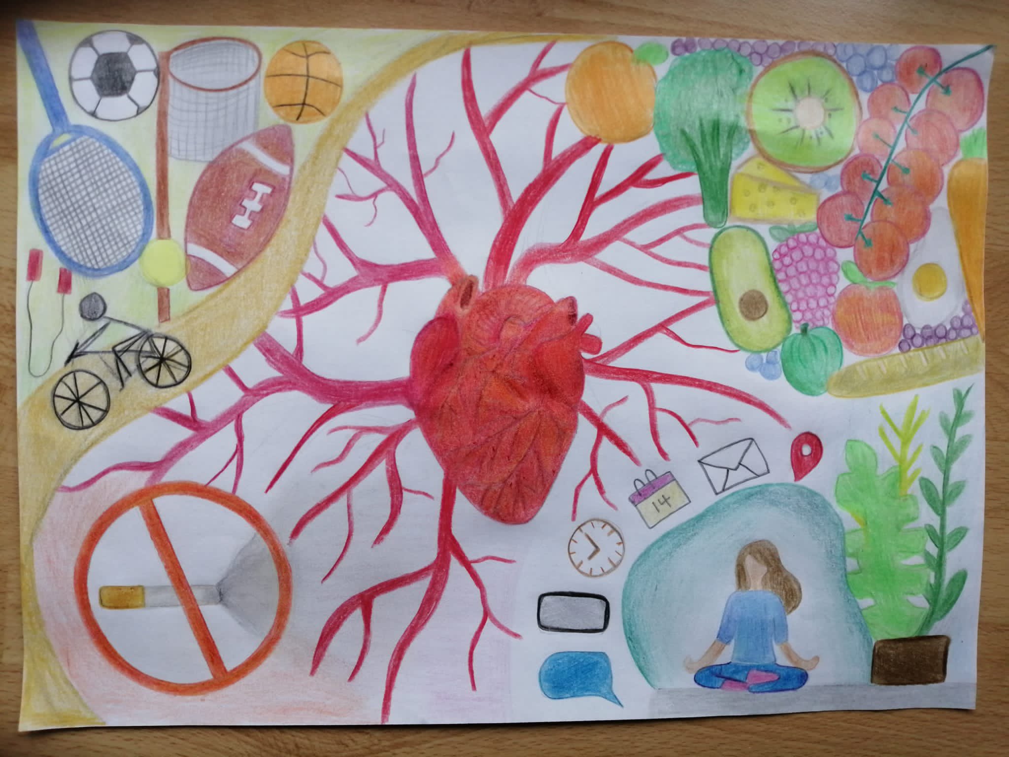 Winners of the awareness week drawing competition! – VascAgeNet